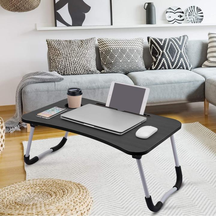 Smart Multi-Purpose Laptop Table with Dock Stand/Study Table/Bed Table ...