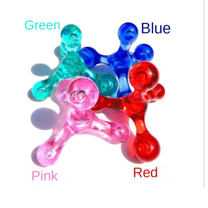 Useful 4 Balls Mini Manual Massager Arm Back Leg Head Foot Acupuncture ...