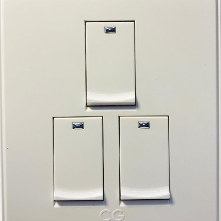3 Gang 1 Way Switch | Daraz.com.np