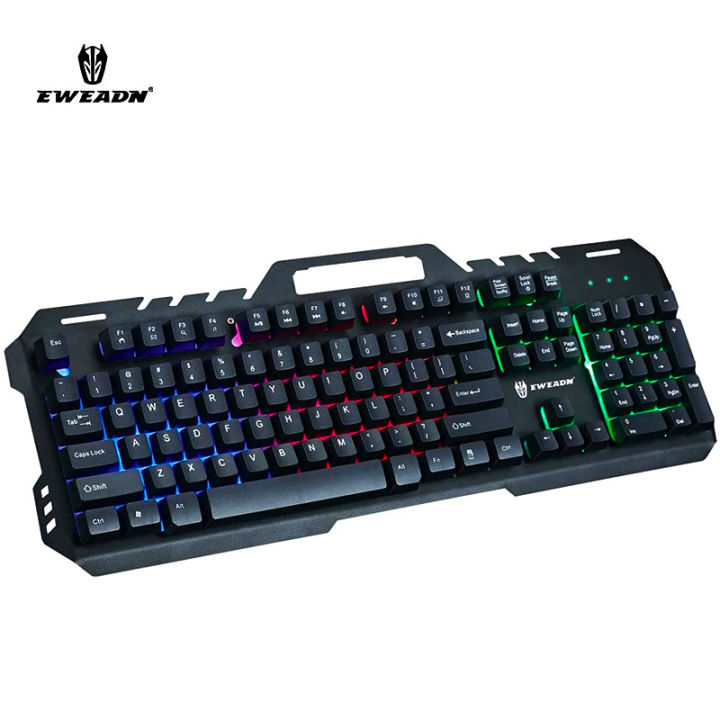 Eweadn GT5 Metal Rainbow RGB Gaming Keyboard | Daraz.com.np