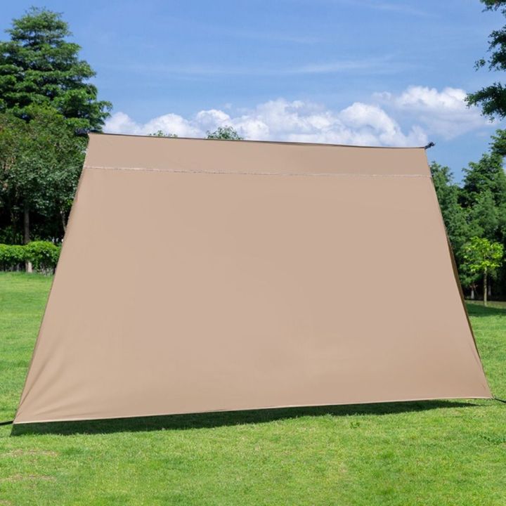 Protective Cover Waterproof Canopy Side Walls Silver Coated Side Panel ...