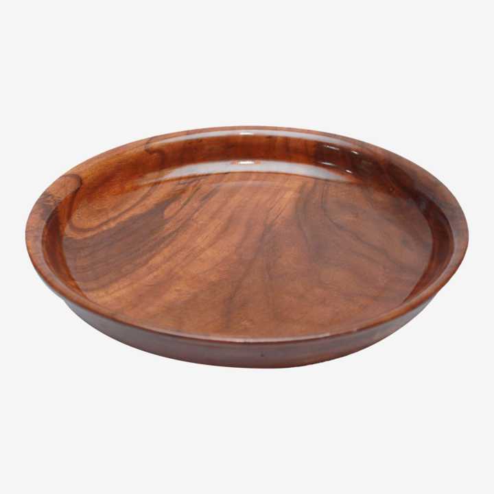 Wooden Waterproof Plate 9" | Daraz.com.np