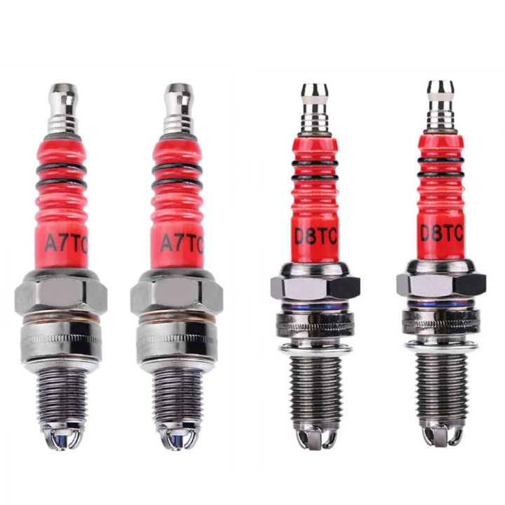 Durable 3 Triple Electrode Racing Sparking Plug A7TC D8TC Metal ...