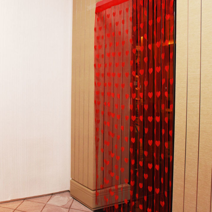1mx2m Love Cord Curtain Decoration Curtain Wall Door (Symbol) | Daraz ...