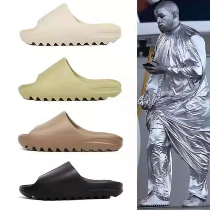yeezy Coconut Slippers Men's slide Outer Wear Feeling Thick Bottom Home ...