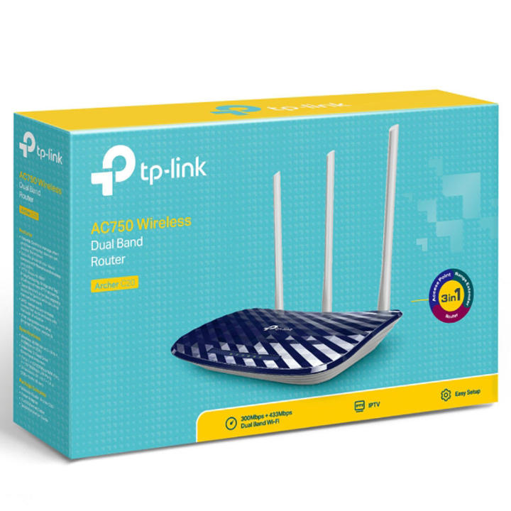 Dual Band Router TP Link AC750 3 antenna long range | Daraz.com.np