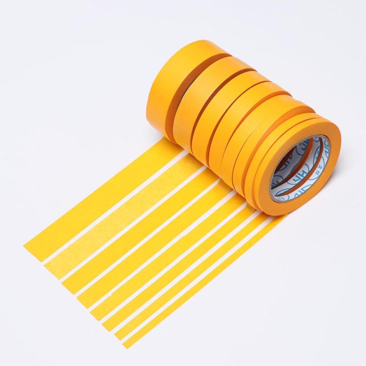 1PC 50M NEW Painting Paper Painter Decor Adhesive Masking Tape Yellow ...
