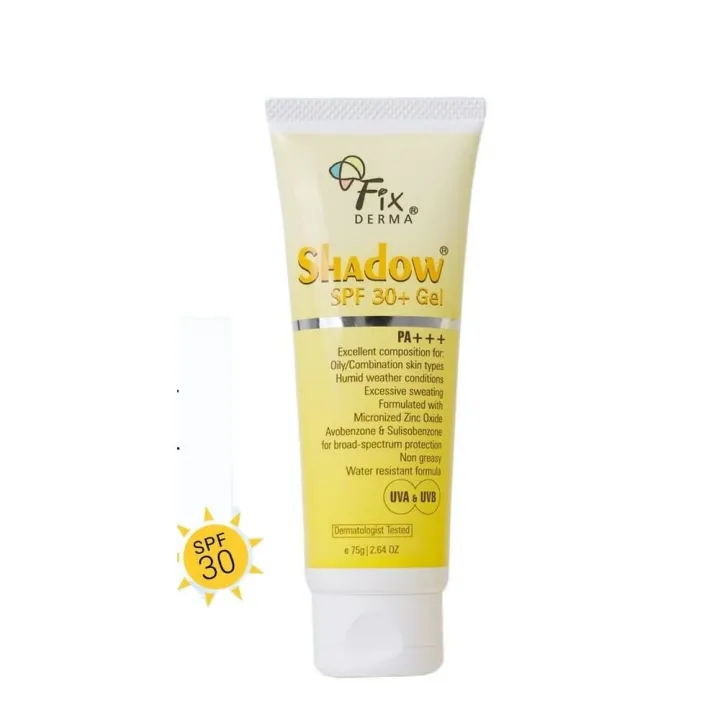 Shadow Sunscreen SPF 30+ Gel, 75gm | Daraz.com.np