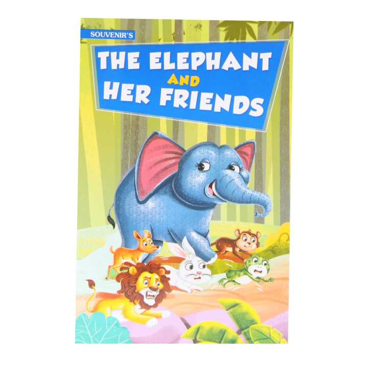 English Story Book The Elephant And Her Friends For Kids | Daraz.com.np
