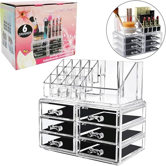 Makeup Organizer Cosmetic Storage Box | Daraz.com.np