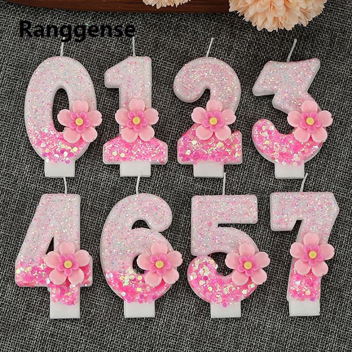 Ranggense Portable Birthday Candle Cake Topper Colour Changing Creative ...