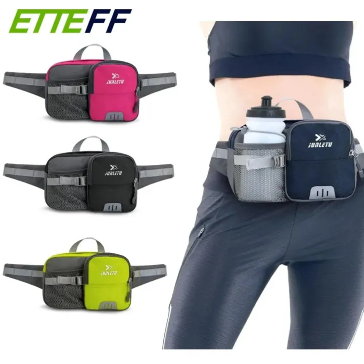 Fashion Hiking Fanny Pack with Bottle Holder,Waterproof Waist Bag ...