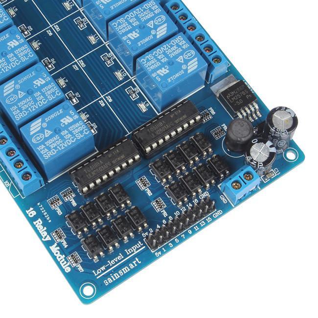 16 Channel 5vdc DC Relay Module | Daraz.com.np