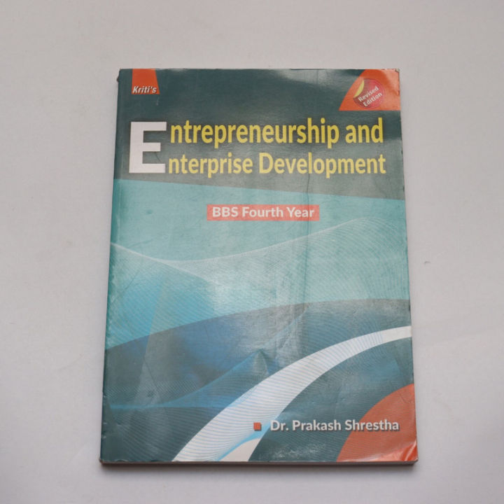 Kriti's BBS 4th Year Entrepreneurship And Enterprise Development Course ...