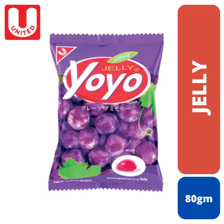 UNITED YOYO Gummy Jelly Grapes (80gm) | Daraz.com.np