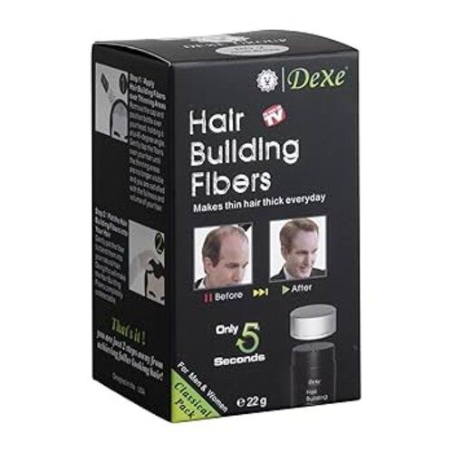Dexe Hair Building Fibers,Sky-shop Hair Re-growth Powder Keratin Hair ...
