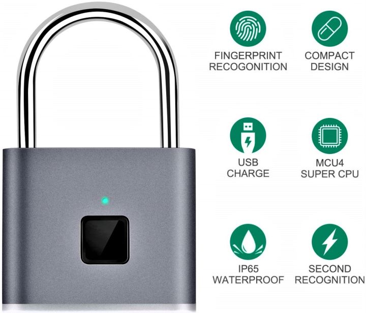 Finger print lock | Daraz.com.np