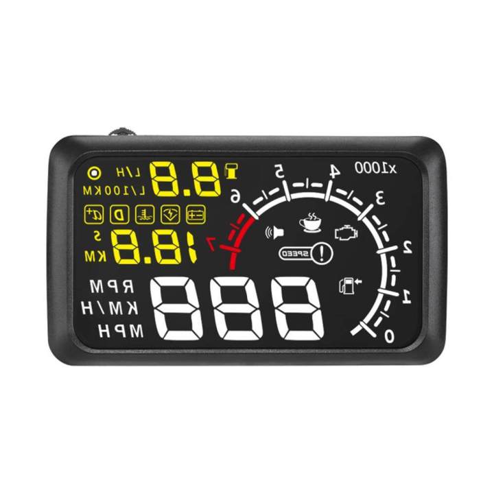 Blin 5.5 Inch X3 Car Bluetooth HUD Head Up Display Hud Vehicle OBDII ...