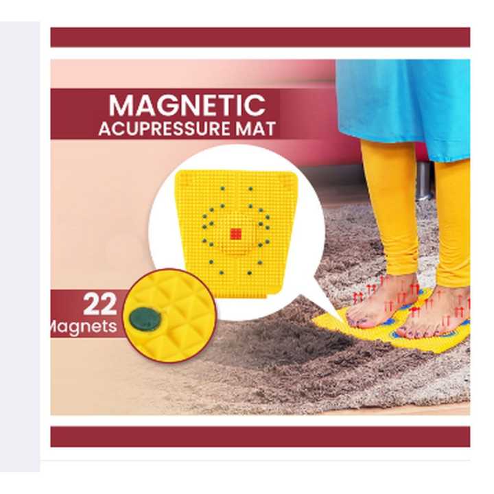 Blood Circulation Massager Mat Acupressure Reflexology Magnetic ...