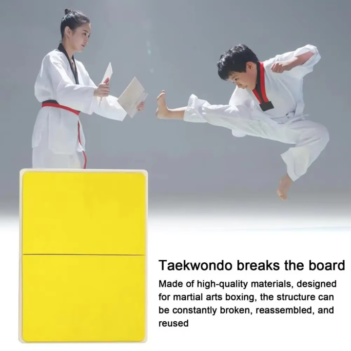 1pc Reusable Break Board Wesing Martial Arts Training Taekwondo ...