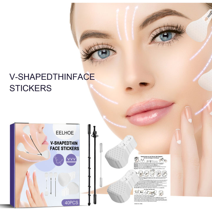 EELHOE V-Shaped Face Lift Patch: Facial skin tightening, contraction ...
