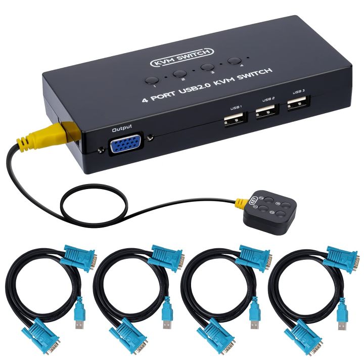 Vga Kvm Switch 2 port | Daraz.com.np