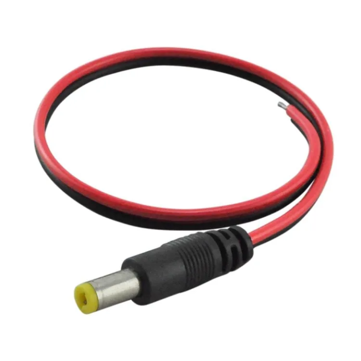 Male DC Power Jack Wire Cable[1 pcs] | Daraz.com.np