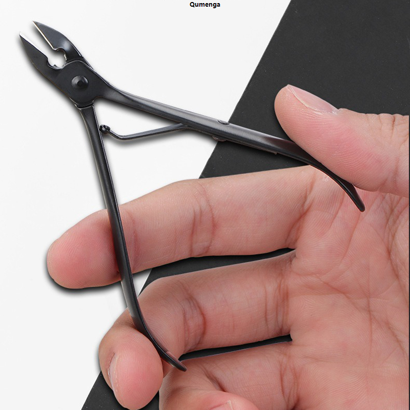 Qumenga3/9/17/19pcs/set Nail Cutter Set Black Stainless Steel Nail ...
