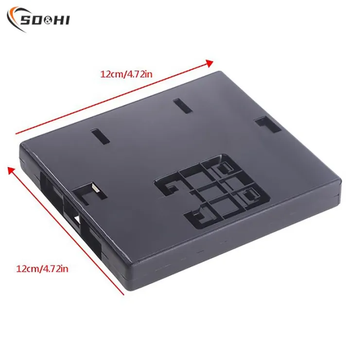 NEW Black Portable Game Storage Case For 3ds Ndsl Ndsi Ds Plastic ...
