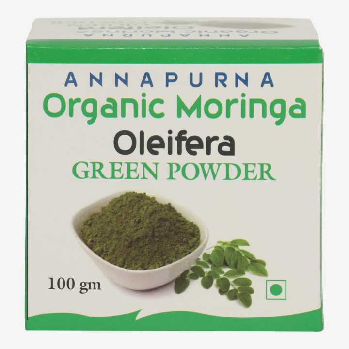 Annapurna Organic Moringa Leaf Powder 100gms | Daraz.com.np