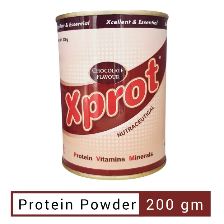 Protein Powder 200g Chocolate Flavor | Canister Pack | By Xprot From J ...
