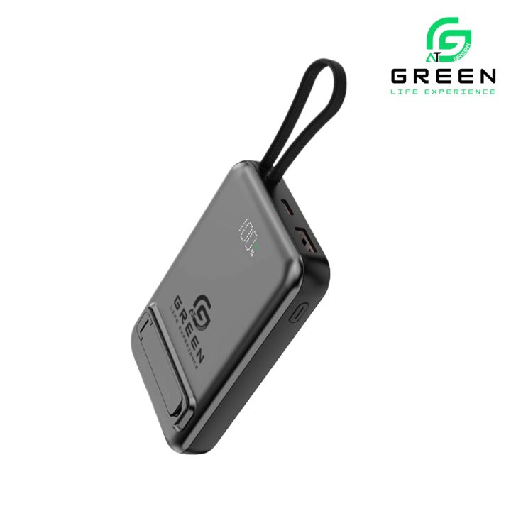 Green Mag Booster Powerbank | 10000mAh | Magsafe | 22.5W Super Fast ...