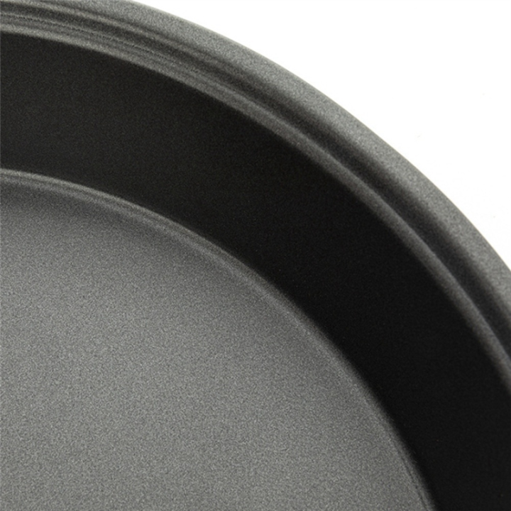 1 PCS Round Pizza Mould Plate Pizza Pan Deep Tray Non-Stick Mold Baking ...