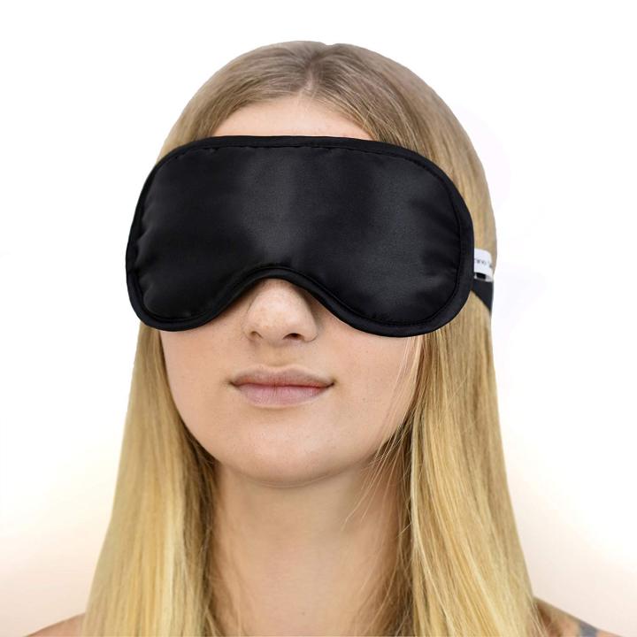 Meditation 100% Mulberry Silk, Super Smooth Sleep Mask and Blind Fold ...