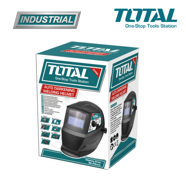 Total Auto Darkening Welding Helmet | Daraz.com.np