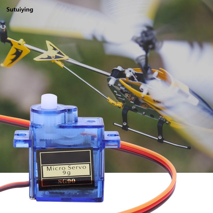 Sutuiying 1-20Pcs SG90 9G Micro Servo Motor 180/360 Degree Fixed-Wing ...