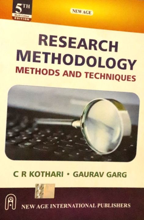 Research Methodology Methods and Techniques- C. R. Kothari and Gaurav ...