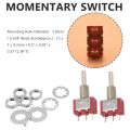 2 Pcs AC 250V 2A 120V 5A SPDT On/Off/On 3 Position Momentary Toggle Switch | Daraz.com.np