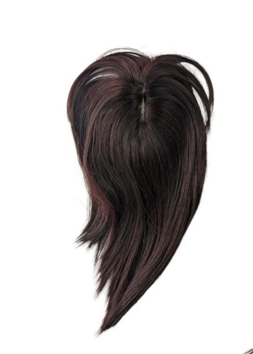 14 Inches Synthetic Hair topper for women/ Hair Patch/ Hair Toupee ...