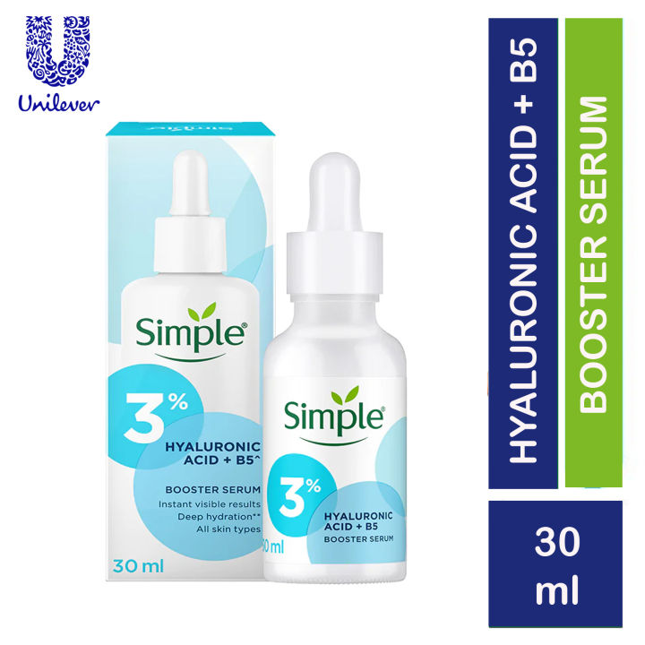 Simple Booster Serum 3% Hyaluronic Acid + B5 (30ml) | Daraz.com.np