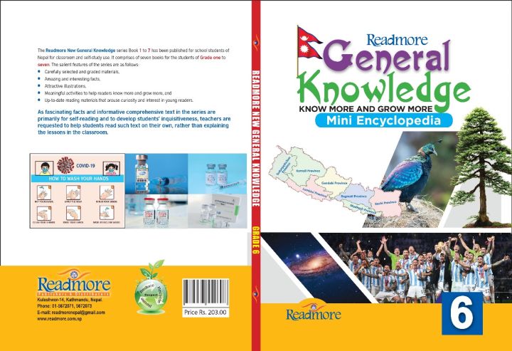 Readmore General Knowledge For Class 6 | Daraz.com.np