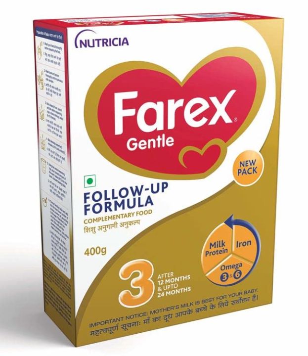 NUTRICIA- Farex Stage 3 Milk Formula Powder 400GM | Daraz.com.np
