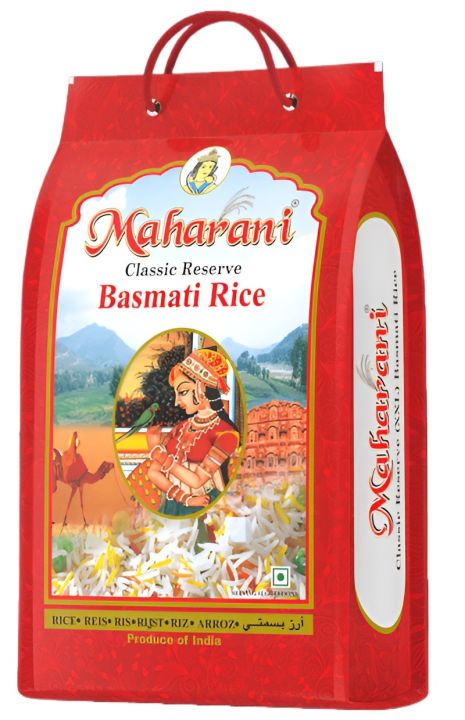 Maharani Classic Reserve Basmati Rice with Rich Aroma and Royal Taste ...
