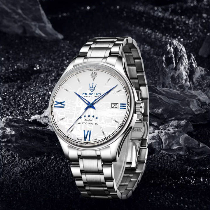 Mukuo Fully Automatic Mechanical Men's Shepherd Innovative Gradient ...