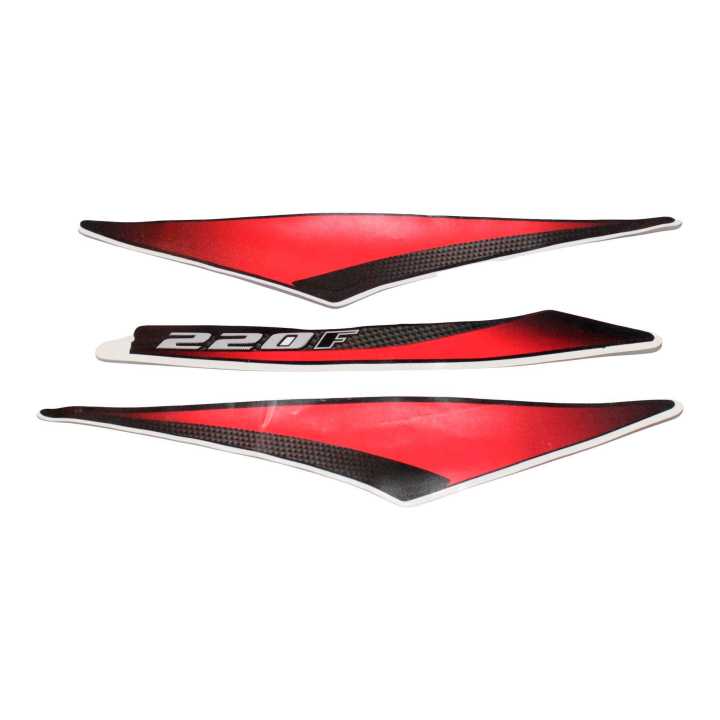 Pulsar 220 Back Visor Company Sticker Set | Daraz.com.np