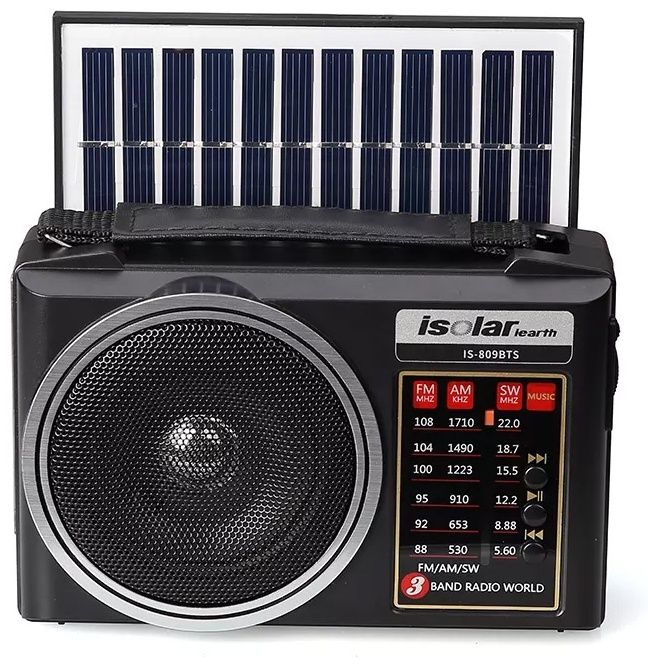 Portable FM/AM/SW Radio Solar Charging Multi Band Emergency Radios ...