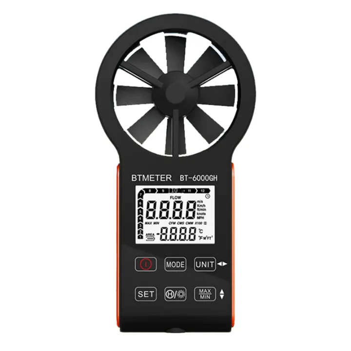 Anemometer Wind Speed Measurement with Touching Key,Temperature Display ...