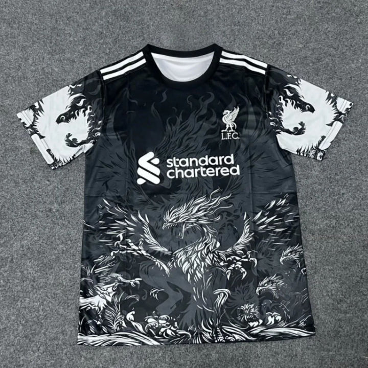 New 25 Special Edition Liverpool Jersey Training Short Sleeve Football ...