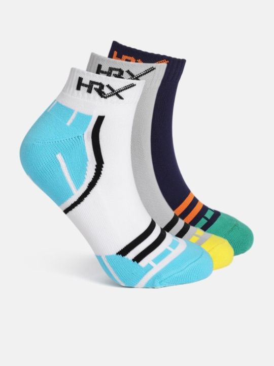 HRX by Hrithik Roshan Set Of 3 Above Ankle Length Socks For Men | Daraz ...