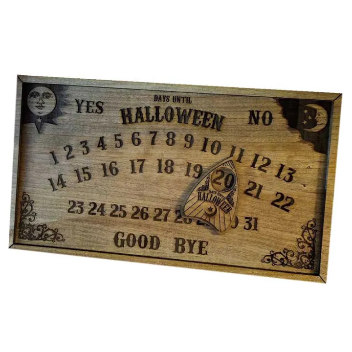 1 Piece Countdown Board with Magnetic Effect Halloween Magnetic ...